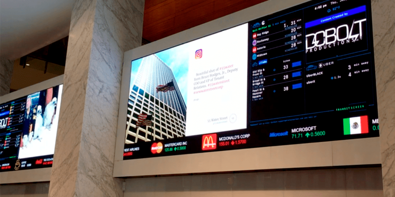 Mural digital ou TV corporativa?